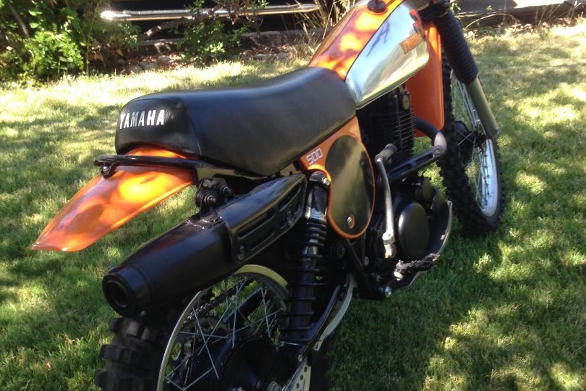 1977 yamaha TT500 in Concord, CA