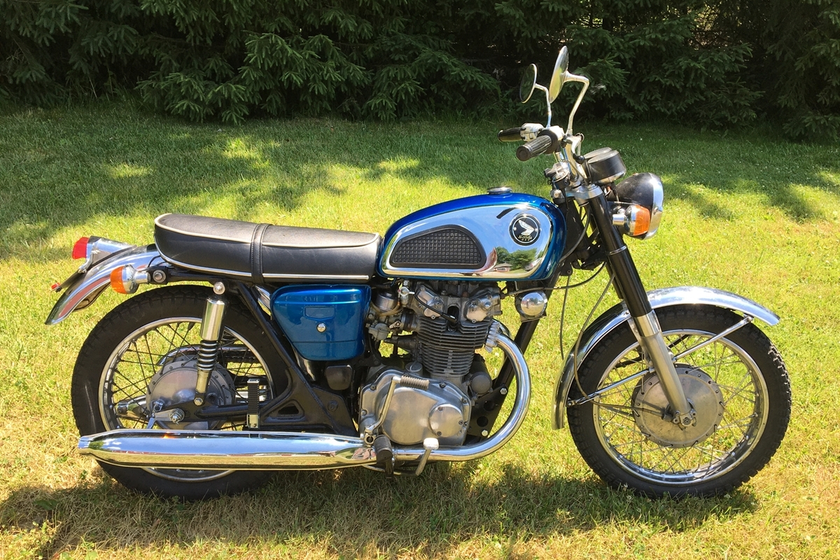 1969 Honda CB450 in Akron, NY