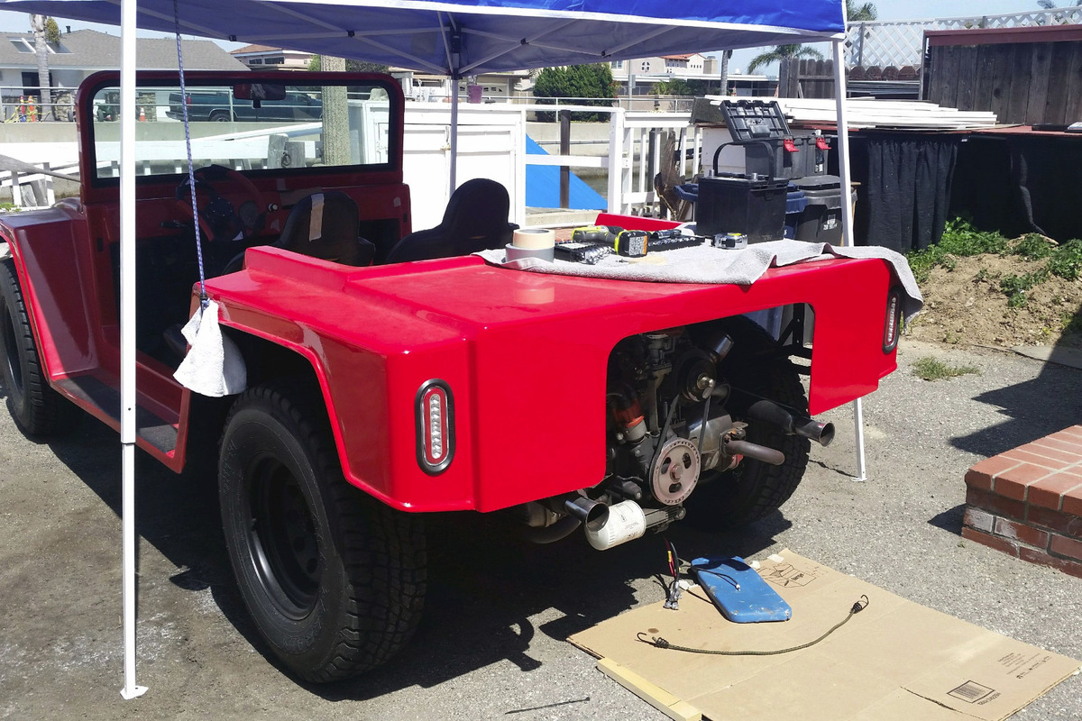 1970 Volkswagen Wombat Car Kit Jeep in Long Beach, CA