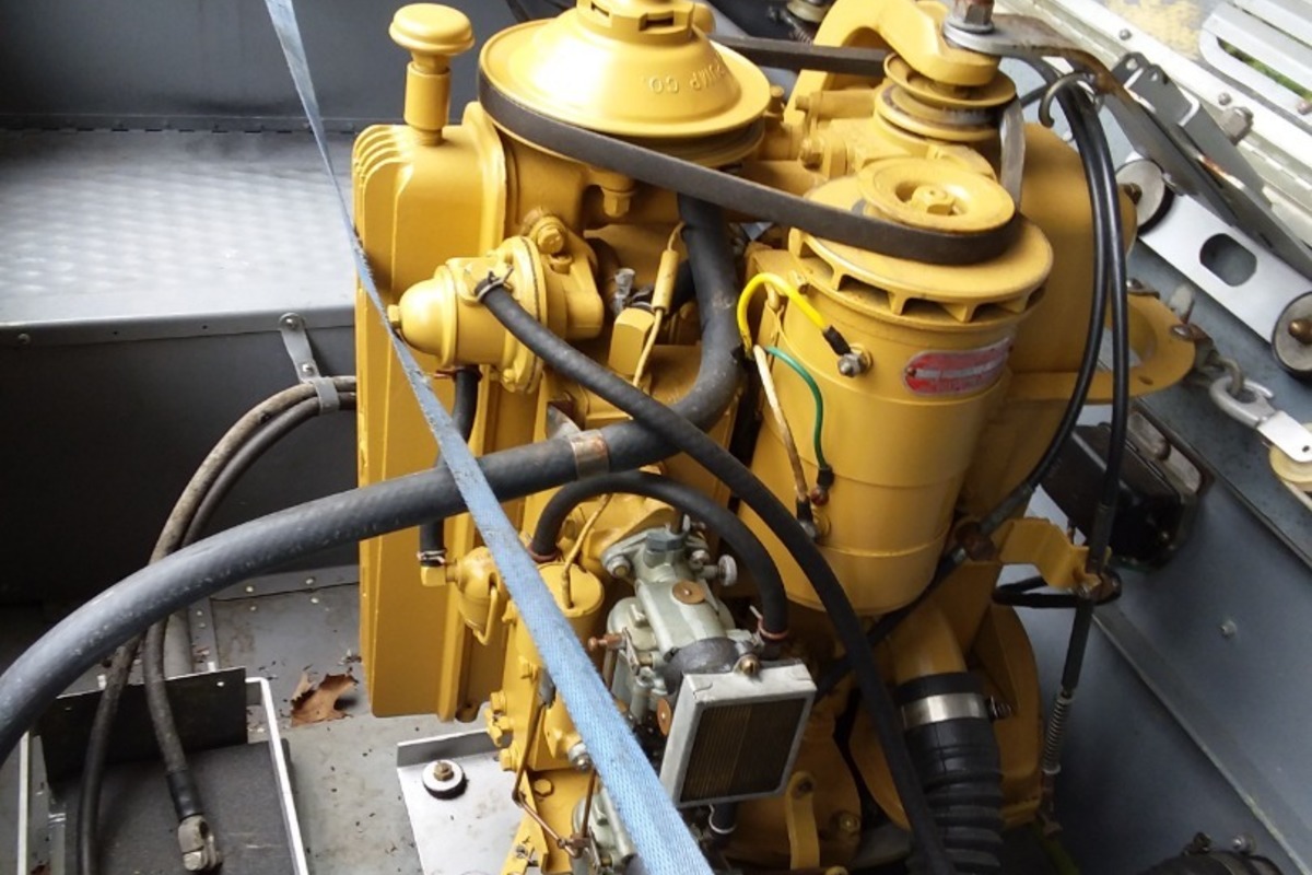 1956 Classic Grumman 14' Runabout Inboard Fageol "44" in Moultonborough, NH