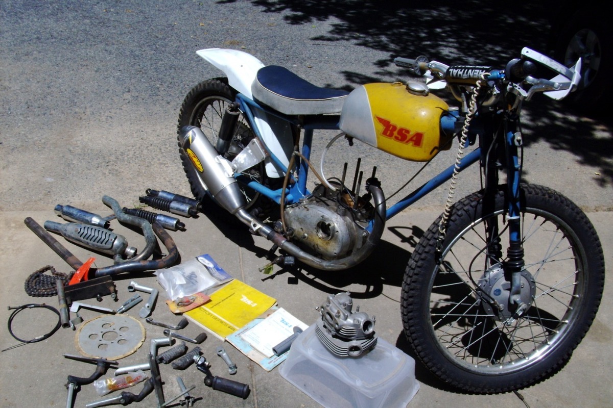 1974 Hagon Frame kit BSA 441 Victor Grass Track racer in London Grove, PA