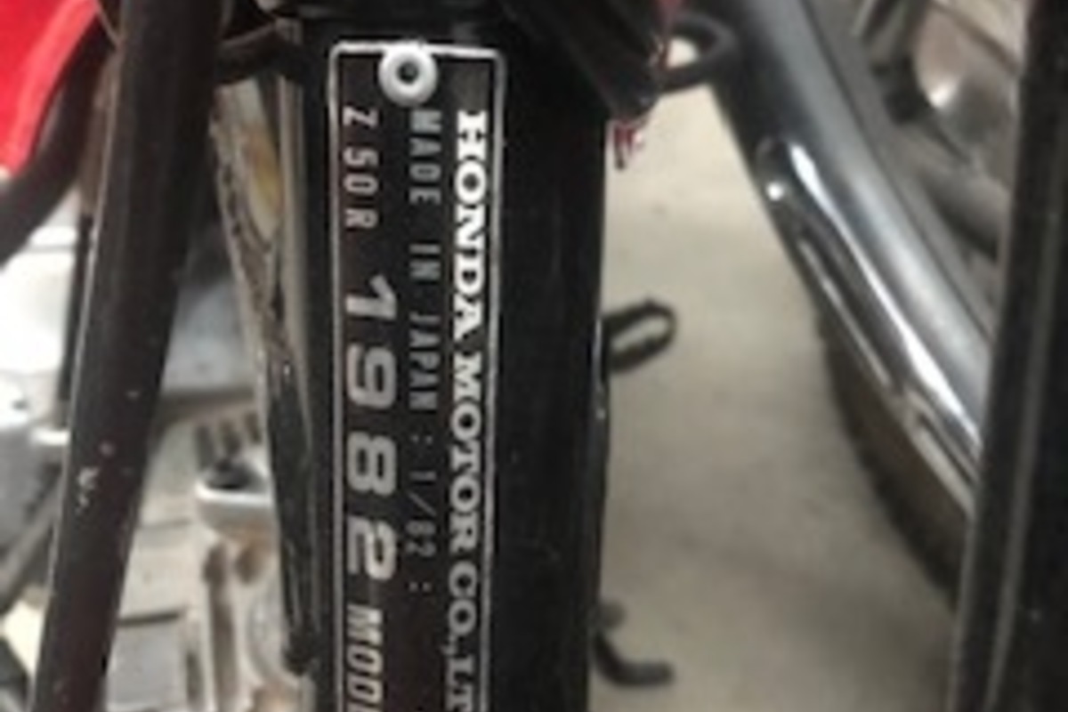 1982 Honda Z50R in Dayton, NV