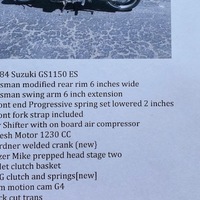 1984 Suzuki GS1150ES in Canton, CT