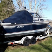 1991 Lund 2450 Genmar in Clarks Mills, PA